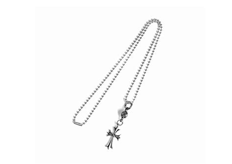 Buy Chrome Hearts Tiny Ch Cross Ball Pendant Necklace Silver Online In