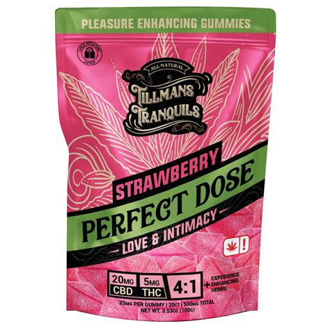 Strawberry Thc Love Gummies Made For Sensual Experiences