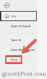 How To Print All Attachments In Outlook