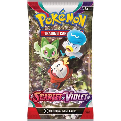 Scarlet And Violet Base Set Booster Pack Pkmn World