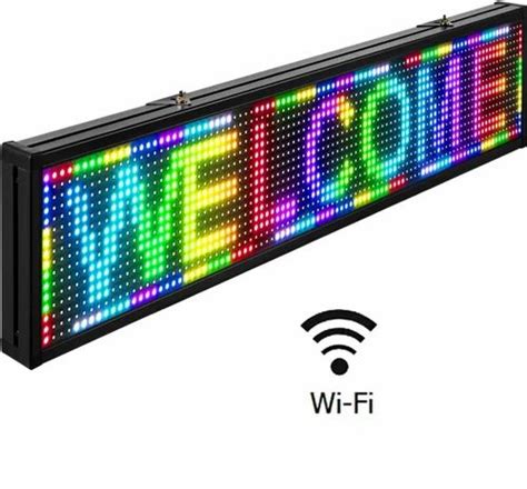 Wall Mounted Running Red Led Display Board Input Voltage 110 120 V AC At Rs 3500 Sq Ft In Salem