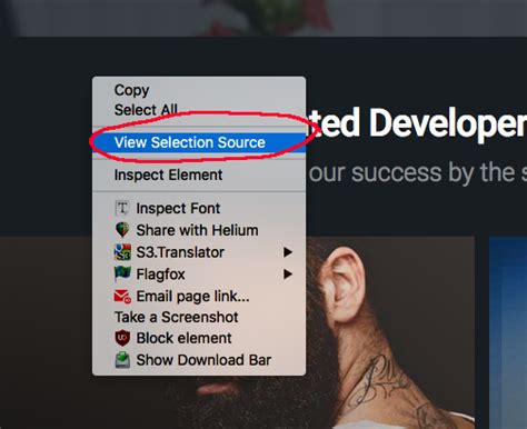 javascript how the view page source option was hidden from the