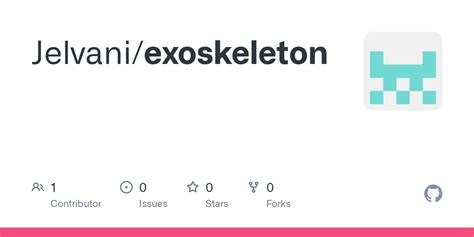 Github Jelvaniexoskeleton
