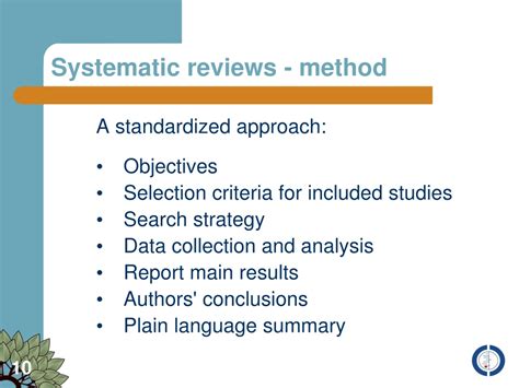 Ppt An Introduction To Systematic Reviews Vs Literature Reviews Pico