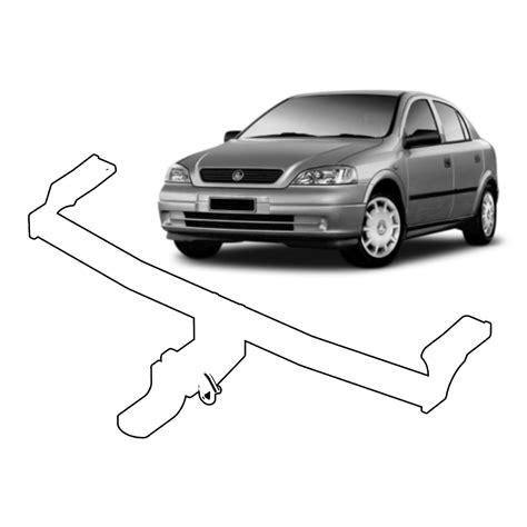 Bta Holden Astra Ts 091998 072004 Light Duty Towbar 100080kg Ca