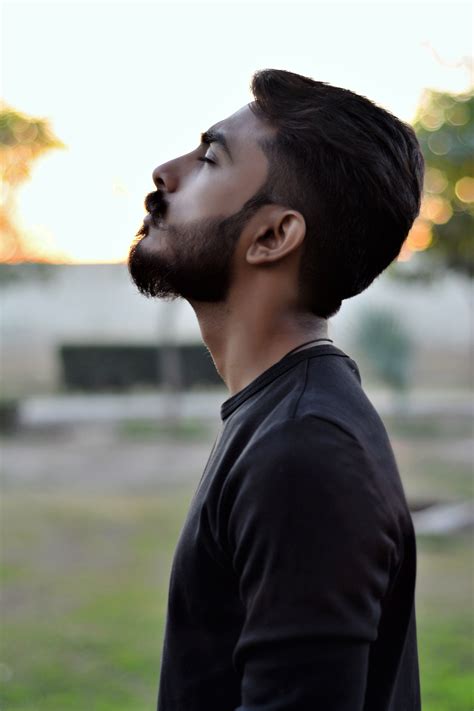 Male Model Side View