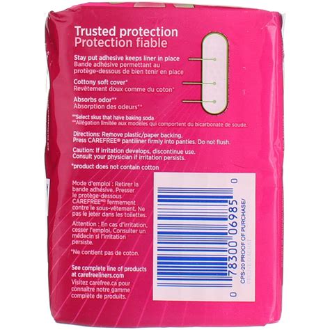 Carefree Original Regular To Go Pantiliners Fresh Scent