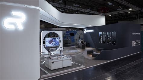 If Design Exhibition Booth Of Agile Robots At Automatica