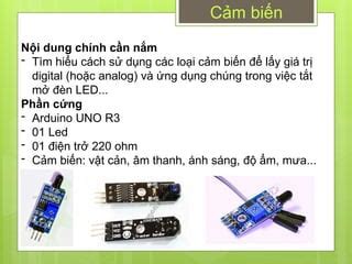 slide lap trinh arduino cho nguoi moi bat dau | PPT