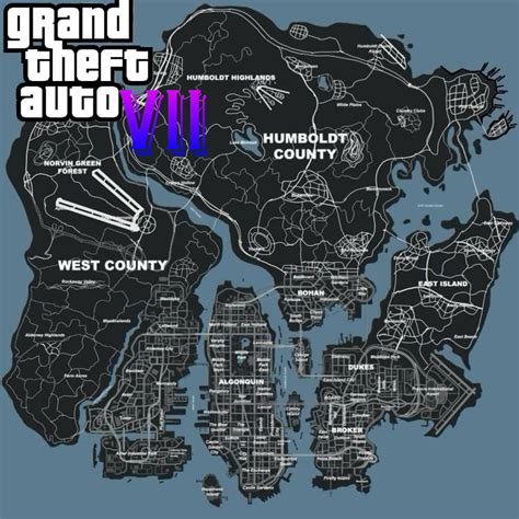 Mapa De La Ciudad De Liberty En Gta Así Es Liberty City En Gta 5