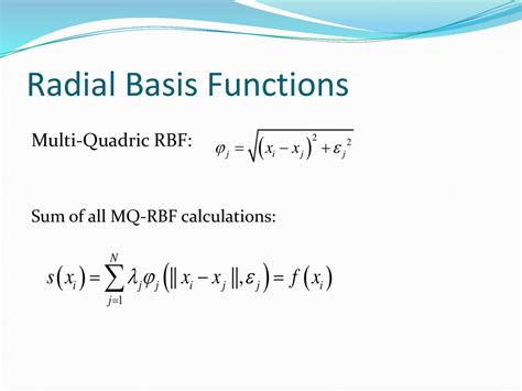 Radial Basis Functions And Application In Edge Detection Ppt Download
