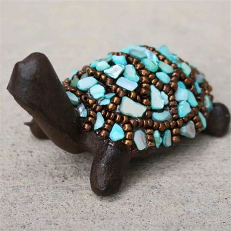 Make A Beaded Turtle Craft For Adults The Crafty Blog Stalker