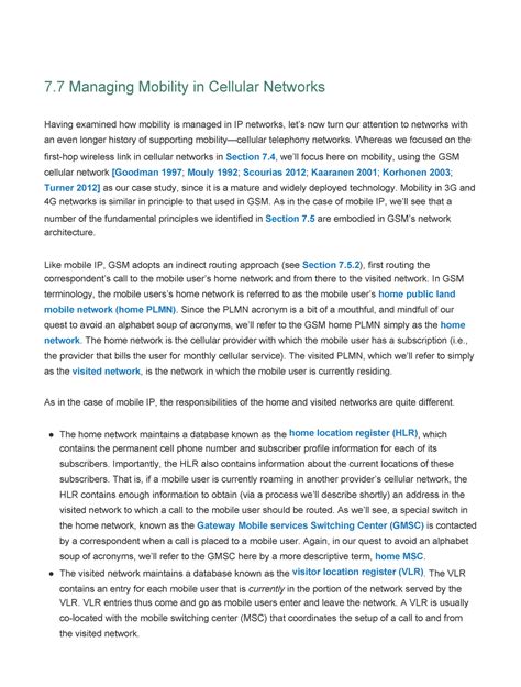 Computer Networking A Top Down Approach 7th Converted 213 7 Managing Mobility In Cellular