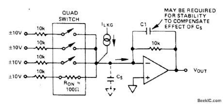 Analog Switch Circuit Diagram Circuit Analog Seekic Switch