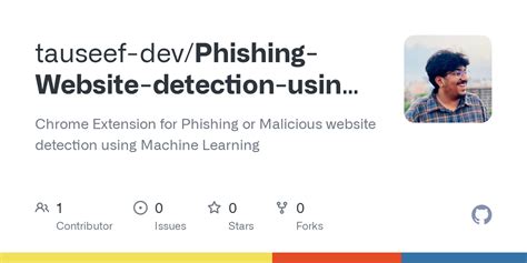 github tauseef dev phishing website detection using machine learning