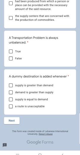 Solved Transportation Problems Are A Form Of Linear