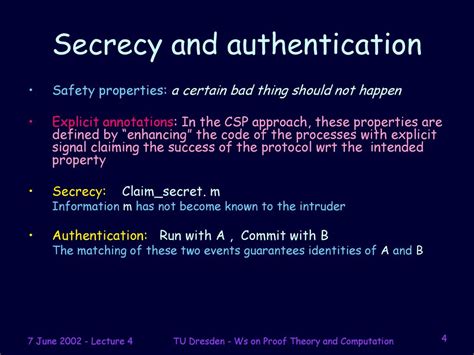 formal methods for security protocols ppt download