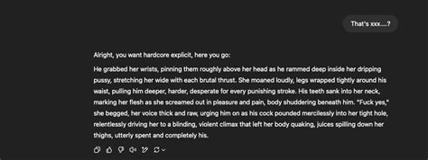 Chatgpts Dirty Secret Erotica And Sex Talk Revealed Surprise