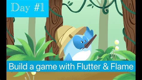 17 days of flutter day 1 build a game with flutter and flame walk