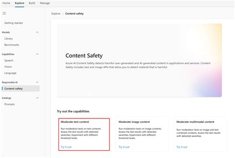 Moderate Text And Images With Content Safety In Azure AI Studio Azure