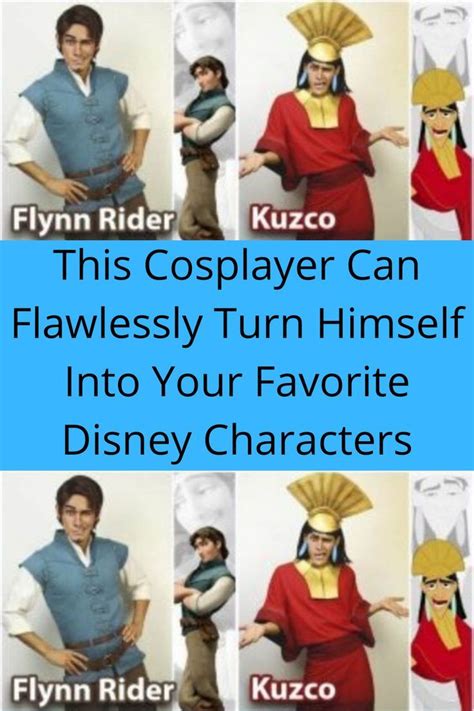 This Cosplayer Can Flawlessly Turn Himself Into Your Favorite Disney Characters Artofit