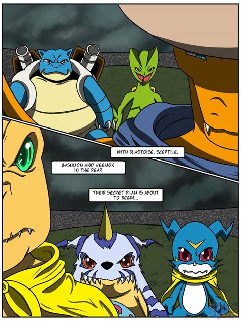 Pokemon Digimon Comic 2 By Codexenon96 On Deviantart