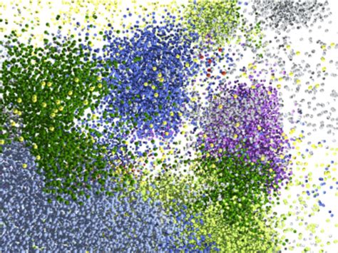Detail Of A Visualisation Of A Nucleation Simulation Download