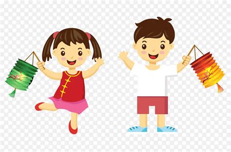 小孩提灯笼矢量图png图片素材下载图片编号ygvgwpoq 免抠素材网