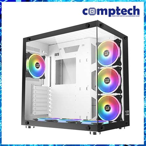 Coolman Robin 2 Tempered Glass Gaming Case Black Coolman Robin 2 Tempered Glass Gaming Case Black