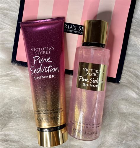 Kit Pure Seduction Shimmer Victorias Secret Feminino Thay Imports