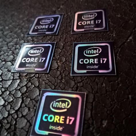 Jual Intel Core I Inside Stiker Laptop Komputer Platinum Series Hologram Kota Bekasi