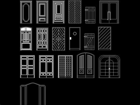 Doors In Autocad Download Cad Free 8256 Kb Bibliocad Doors And Windows