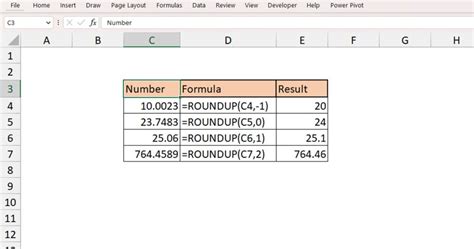 How To Round Numbers In Excel