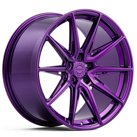 Midnight Purple Color Rims Gloss Phantom Midnight Purple Aura Vinyl