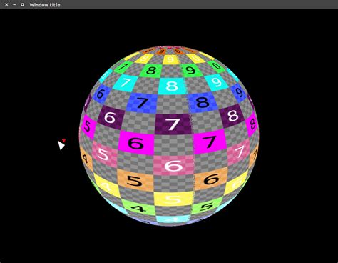 C How To Properly Map A 2d Image Texture To An Icosphere Stack