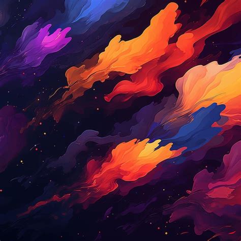 Premium Ai Image Fluid Art Background