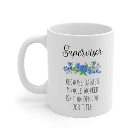 Supervisor T Supervisor Mug T For Supervisor Supervisor Cup