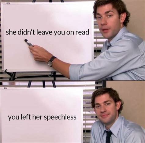 T Leave You On Read She You Left Her Soeechless Ifunny