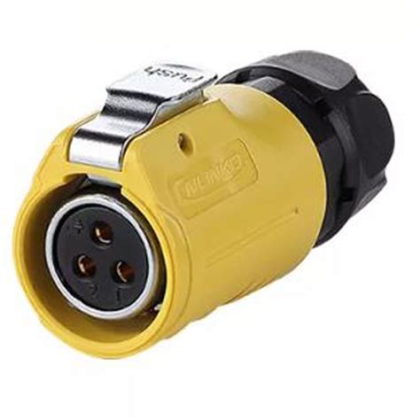 CNLINKO LP-20-Serie Power Kabelkupplung female 3 pin max. reversed 500 ...