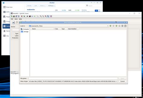 setting up makemkv with docker in synology nas environment · issue 31