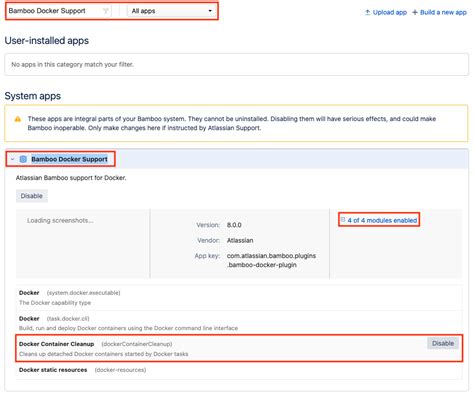 How To Avoid Docker Container Deletion After Build Completion Bamboo