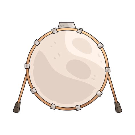 Illustration Of A Bass Drum 71270726 Vector Art At Vecteezy