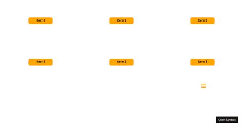 Dropdown Menu Codesandbox
