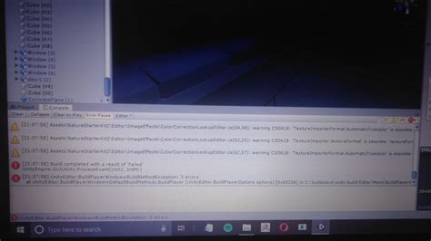 Build Error R Unity D