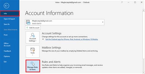 Fixing Outlook Rules Do Not Work Issue