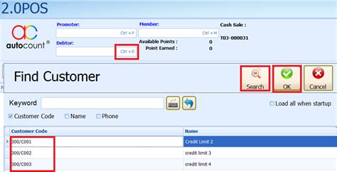 Pos FNB How To Create Credit Sales Transaction AutoCount Resource Center