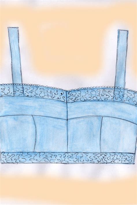 Vintage Lingerie Sewing Pattern 1950s Bra Pattern Cone Bra Pattern Artofit