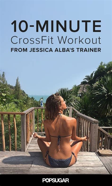 Love Jessica Albas Strong And Toned Bod Try This 10 Minute Workout