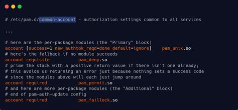 Etcpamdcommon Password Example Learnlinuxtv Community