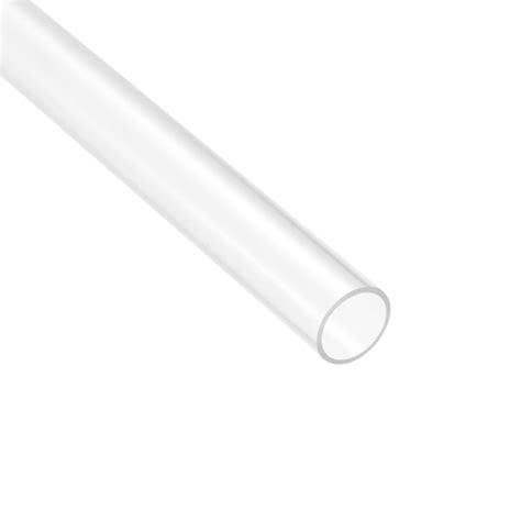 Uxcell Polycarbonate Rigid Round Tubing 305mm 1ft Vicedeal